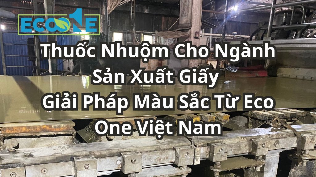 Thuốc Nhuộm Cho Ngành Sản Xuất Giấy – Giải Pháp Màu Sắc Từ Eco One Việt Nam