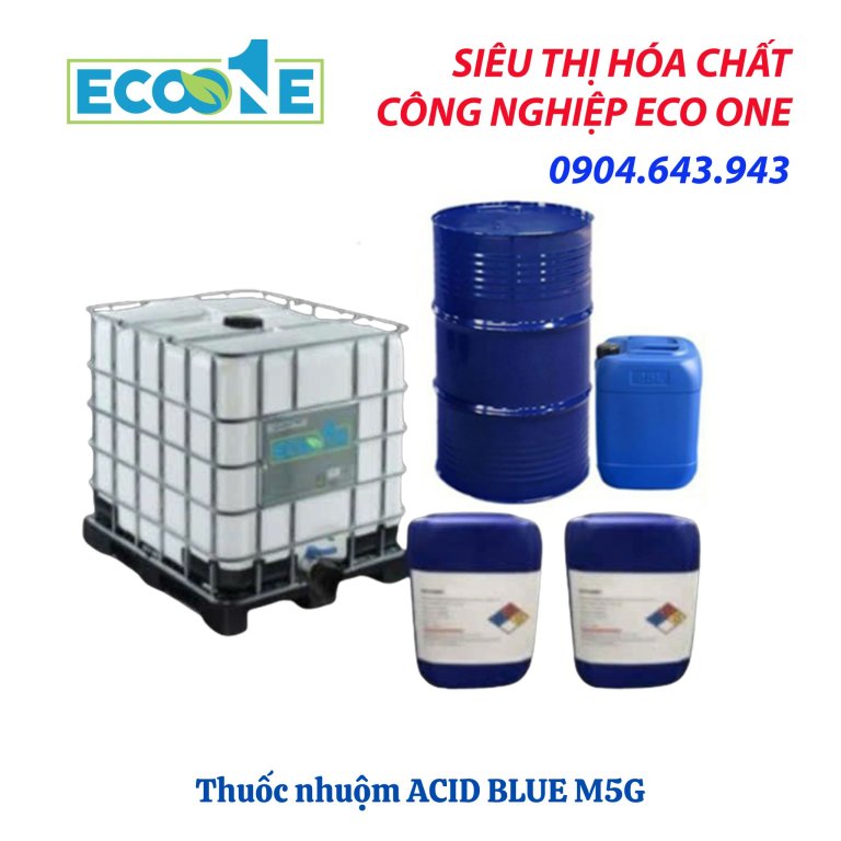 Thuốc nhuộm ACID BLUE M5G - Siêu Thị Hóa Chất Công Nghiệp ECO ONE CHEM